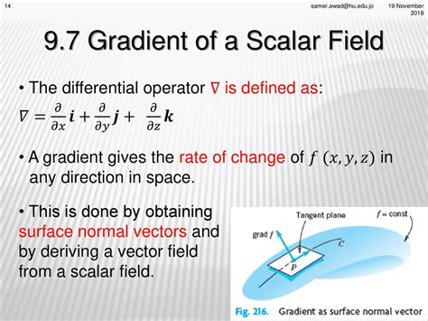 Vector Calculus Part 2 By Dr Samer Awad Ppt Download