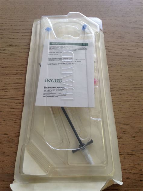 New Bard Ptfe Peel Apart Percutaneous Introducer Kit 10f X 0601110