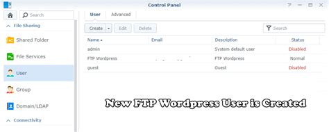 synology wordpress request ftp credentials to download plugins solved