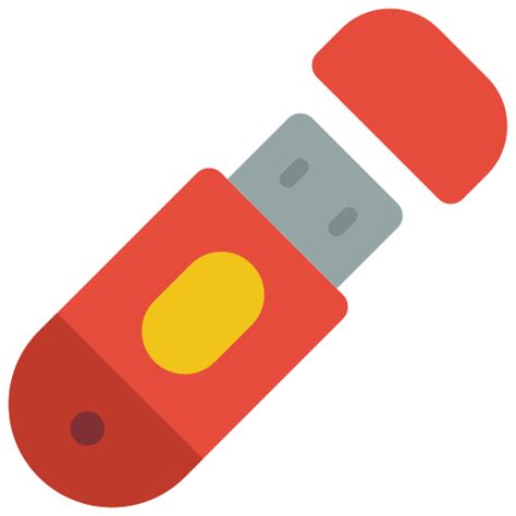 Usb Stick Basic Miscellany Flat Icon