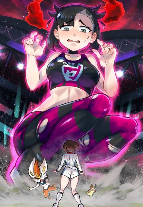 Marnie Chan S Dynamaxing Pok Mon Sword And Shield Pokemon Pokemon Waifu