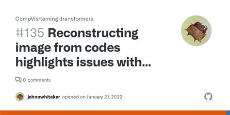 reconstructing image from codes highlights issues with vectorquantizer2