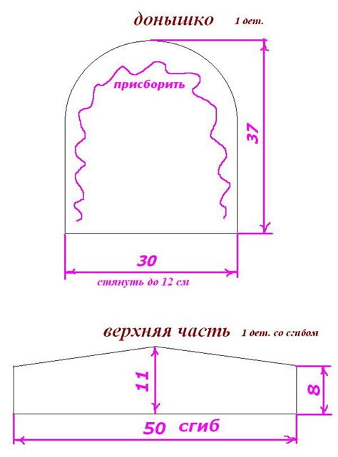 Чепчик или чепец для взрослых ВЫКРОЙКА Hat Patterns To Sew Hat Pattern Pattern