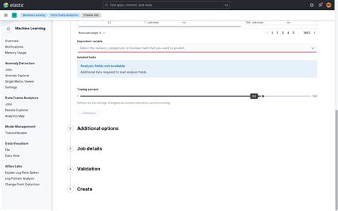 Failing Es Promotion Chrome X Pack Ui Functional Tests Ml Dataframeanalyticsx Packtest