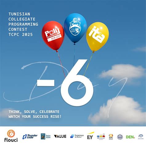 Tcpc ⏳ Only 6 Days Left The Countdown To Tcpc 2025 Has Officially Begun 🎯 Contestants Are