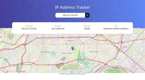 Frontend Mentor Responsive Ip Address Tracker Using Bootstrap Coding