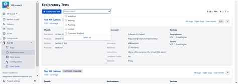 Exploratory Tests And Bug Types Docs