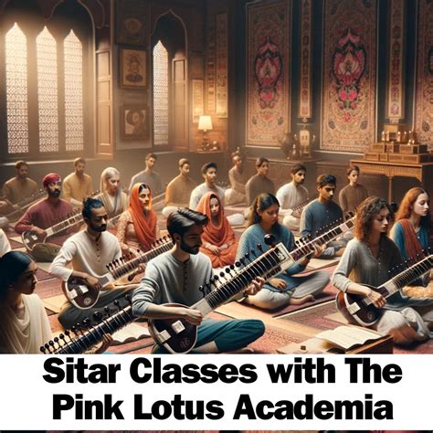 Embracing The Melody Sitar Classes With The Pink Lotus Academia The