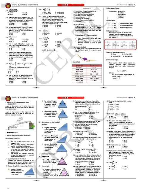 Plane Trigonometry 2017rgs Pdf Triangle Trigonometry