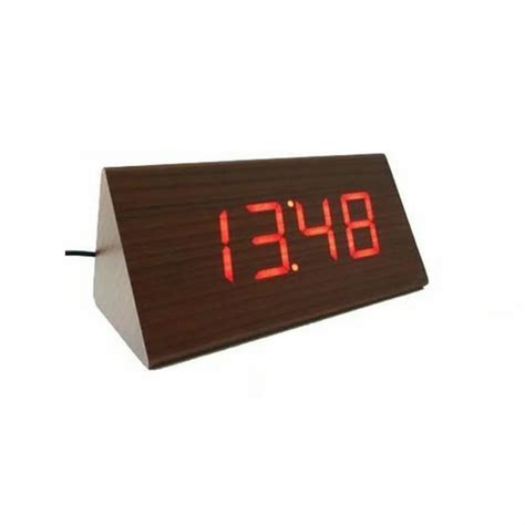 Analog Wooden Table Clock At ₹ 550 Piece In Mumbai Id 16798332297