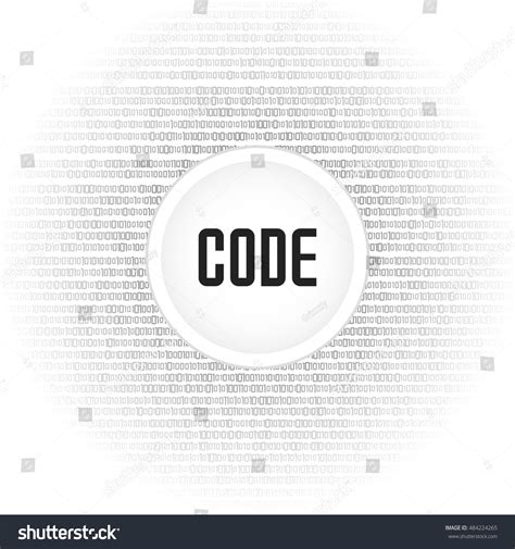 Binary Code Vector Background Encryption Matrix Stock Vector Royalty Free Shutterstock
