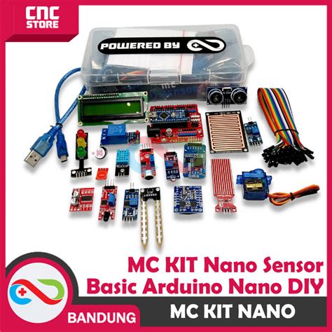 Jual Kit Pembelajaran Arduino Nano Sensor Basic Lengkap Dengan Program