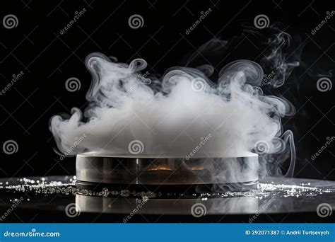 Superconducting Magnet Levitates Over Liquid Nitrogen Ai Generated