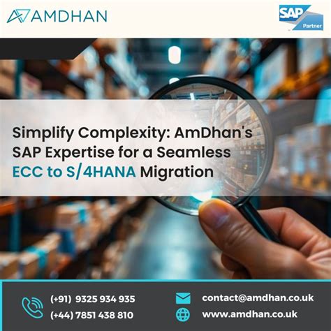 Amdhan Ltd On Linkedin S4hanamigration Tailoredapproach Amdhan