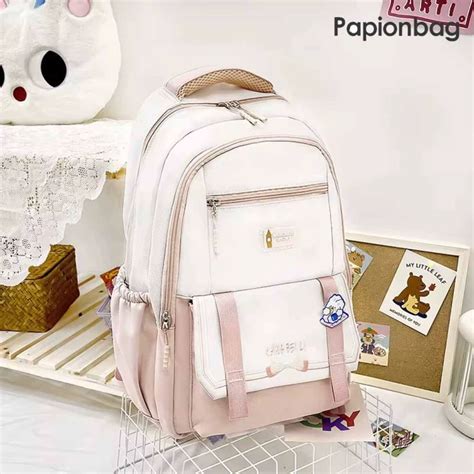 خرید و قیمت کوله پشتی دخترانه فانتزی وارداتی صورتی کد518 از غرفه کیف و