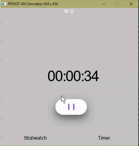 C APP Application RTKIOT GUI V Documentation