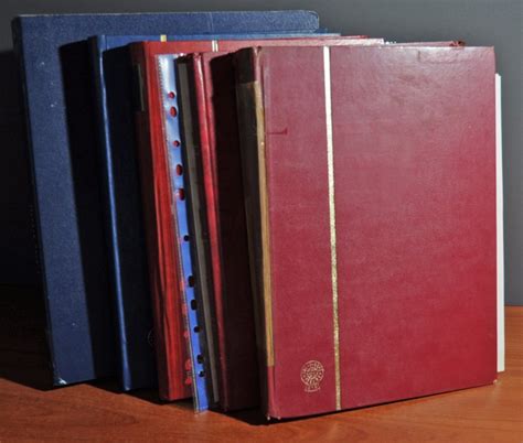 World Selection Batch With A Stack Of Stock Books With Various Countries Blocks And Sheets