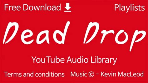 Dead Drop Youtube Audio Library Youtube