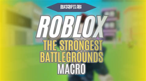 Roblox The Strongest Battlegrounds Coloring Pages
