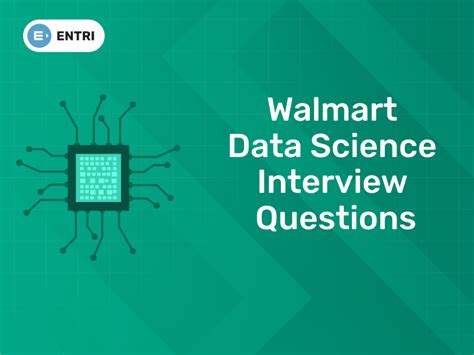 Walmart Data Science Interview Questions Entri Blog