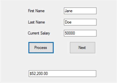 Solved Visual Basic Help How Do I Create A Pay Raise Program Chegg Com