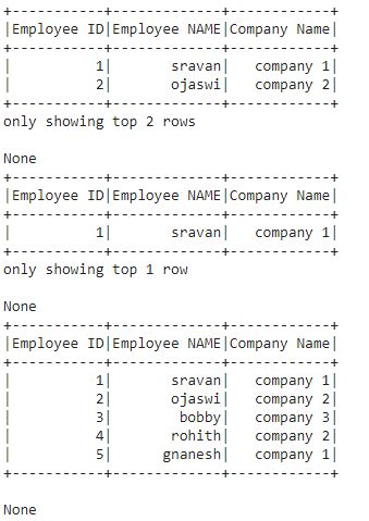 从 PySpark dataframe中获取特定行 码农参考