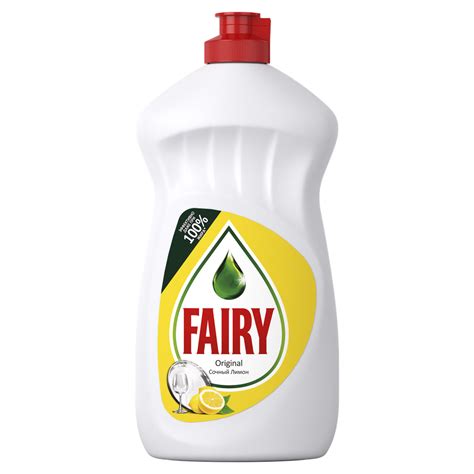 Fairy ჭურჭლის სარეცხი სითხე ლიმონი 450 მლ Veli Store