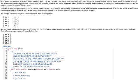 Solved Meaning Both Test Arrays Are Of The Same Length