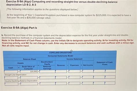 solved exercise 8 9a algo computing and recording