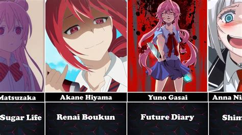 Who Is The Best Yandere Girl In Anime Youtube