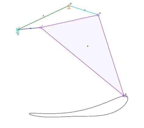 solved write matlab code to simulate this 4 bar crank rocker