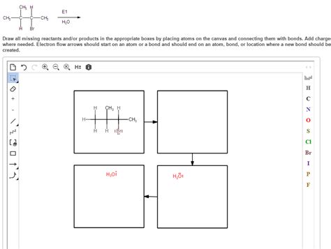 Solved Draw All Missing Reactants And Or Products In The Chegg Com
