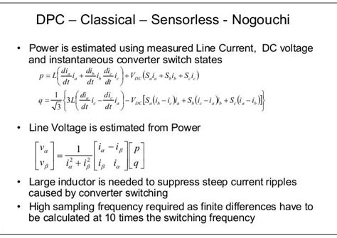 Voc And Dpc Control Schemes For Three Phase Boost Type Pulse Width Mo…