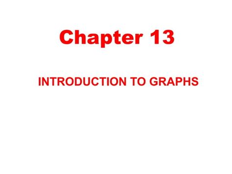 Ch 13 Introduction To Graph Class 8 Cbse Pptx
