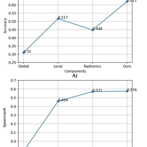 Effect Of Each Local Global And Radiomics Features On Survival