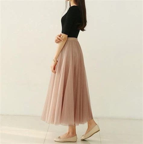 데일리앤 롱 플레어 샤스커트 의상 코디 여성 봄옷