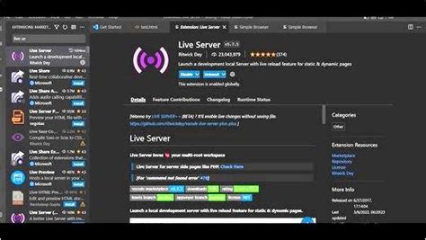Live Server Vs Code настройка браузера ⋆ Pro хостинг
