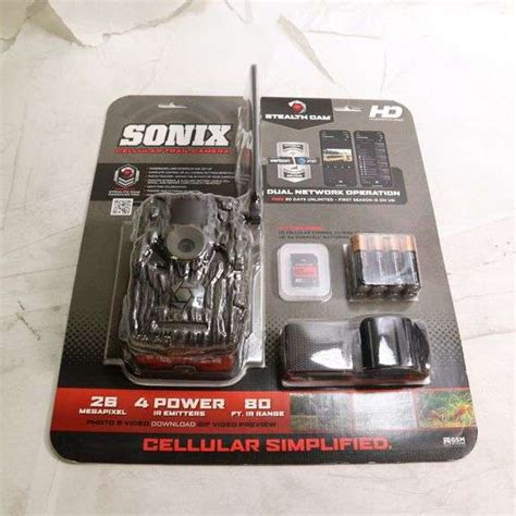 Stealth Cam Sonix Hd Cellular Trail Camera Rio Grande Trade