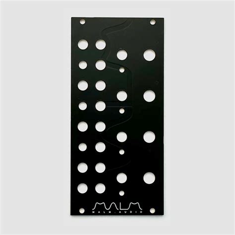 Black Panel For Mutable Instruments Blinds Oddvolt Eurorack Panels