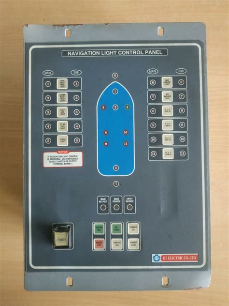 Kt Navicon B4 Navigation Light Control Panel