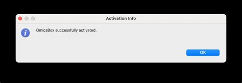 OmicsBox Sign Up Activation Tutorial