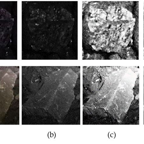 Effect Comparison Of The Coal And Gangue Images Before And After Download Scientific Diagram