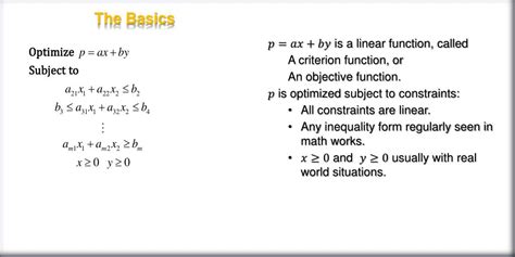PPT Linear Optimization Linear Programming PowerPoint Presentation ID