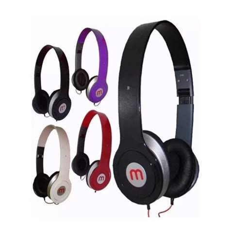 Fone De Ouvido c mic Estéreo Headphone Dobrável Com Fio Celular Pc fone m Shopee Brasil