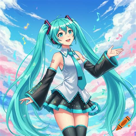Hatsune Miku Images Created On Craiyon