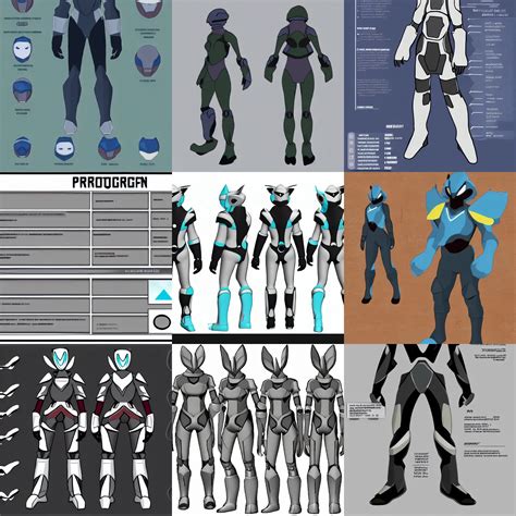 Protogen Reference Sheet Stable Diffusion