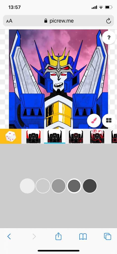 50 Hours Of Work But Finally My First Picrew Is Done Transformers Amino