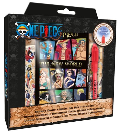Diario Boligrafo Tinta Invisible One Piece