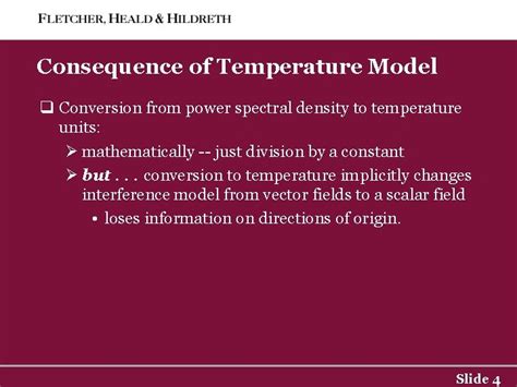 interference temperature objections from the real world national