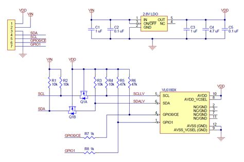 Pololu Vl6180x Time Of Flight Distance Sensor Carrier With Voltage